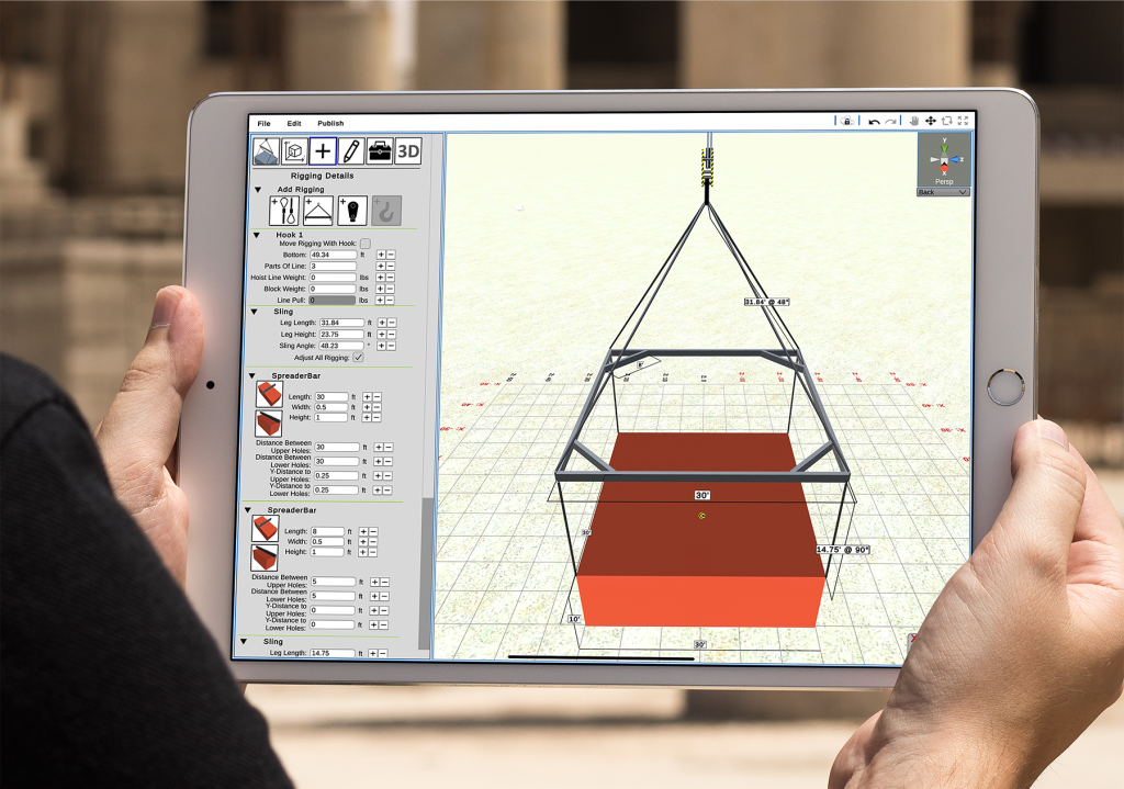 App-Based Tool for 3D Rigging Plans - Incident Prevention